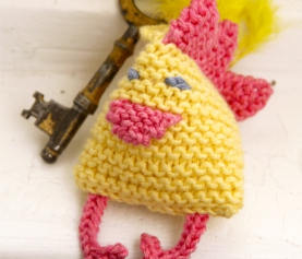 Col breien met kantpatroon - Ouderwets Breien